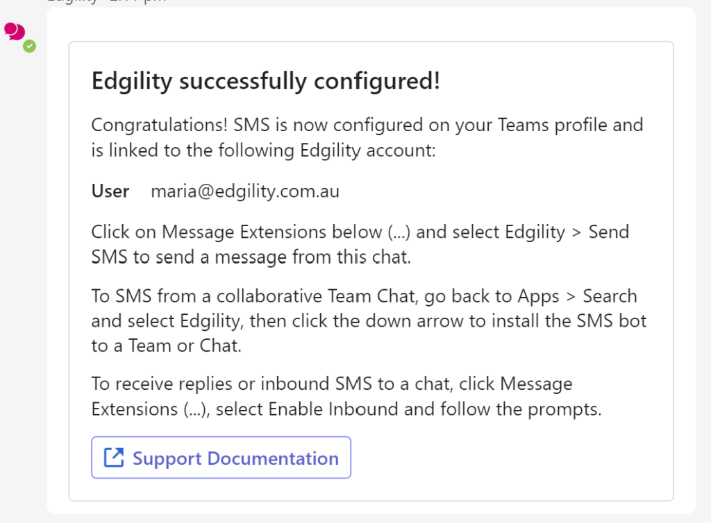 Microsoft Teams - Support | Edgility